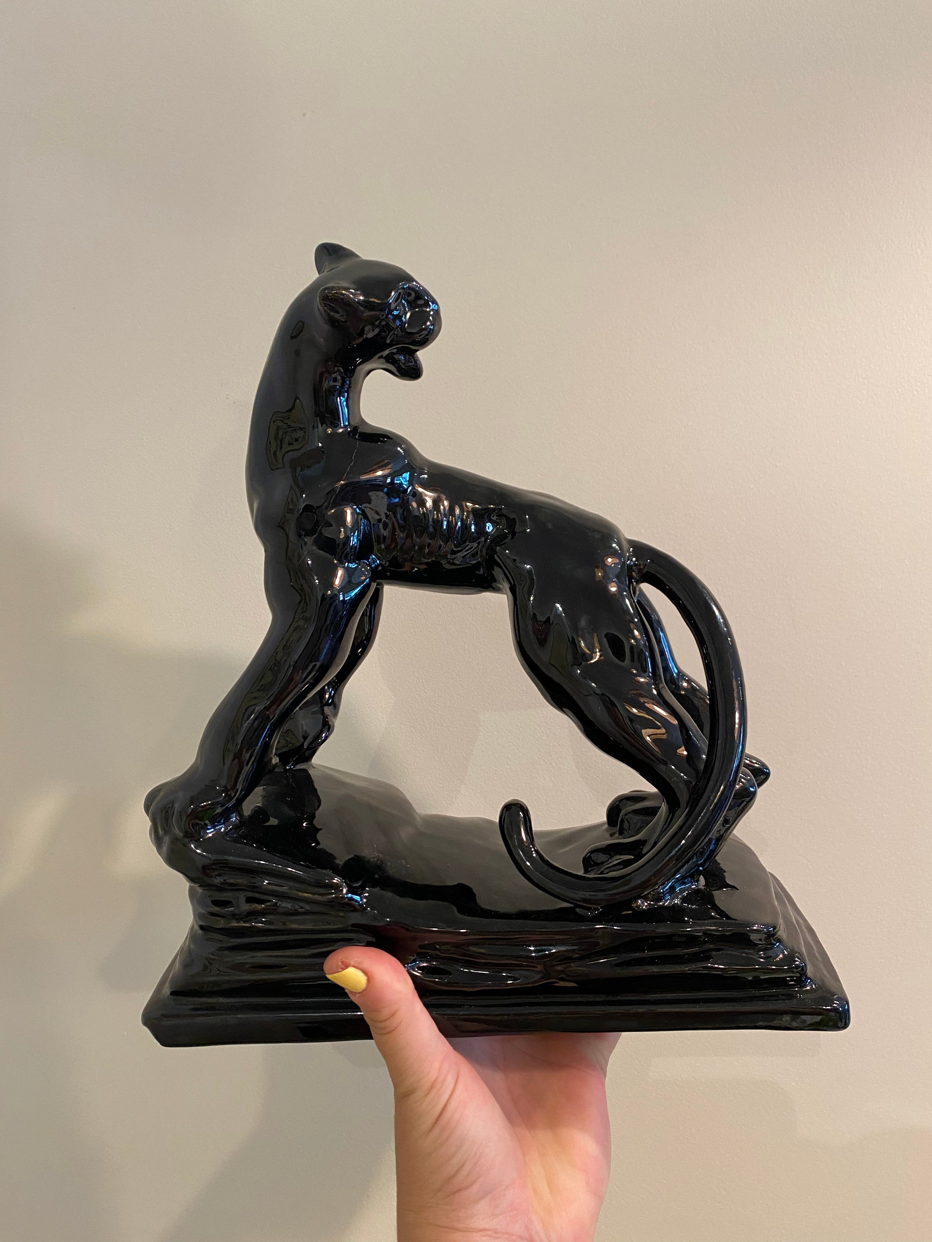 Ceramic Panther | Pups Plants + Goods